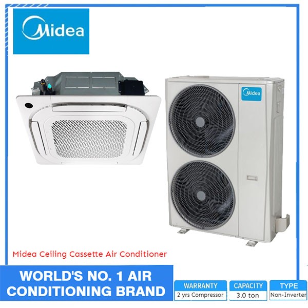 Midea Ceiling Cassette 3 0 ton Air Conditioner